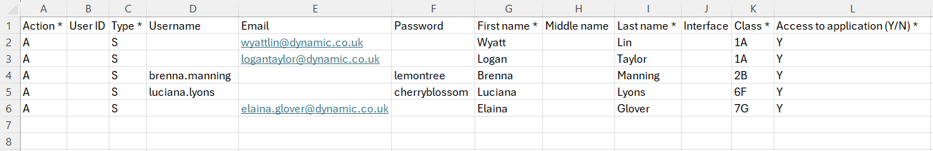Adding learners in bulk via CSV upload in Academy – Hachette Learning Help Centre