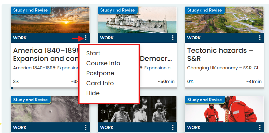 Revisiting past tasks – Hachette Learning Help Centre