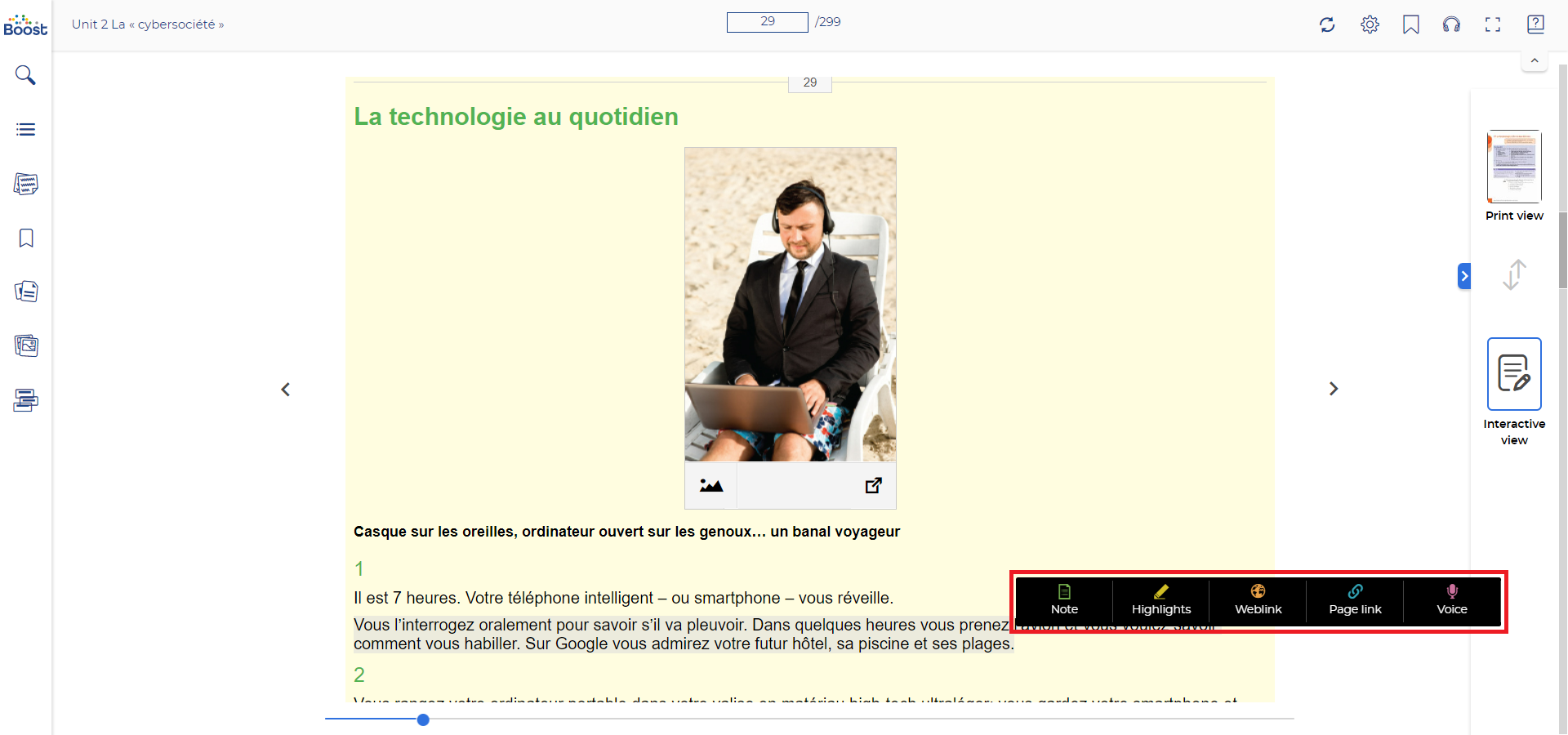 Using Boost Learning eBooks – Hachette Learning Help Centre