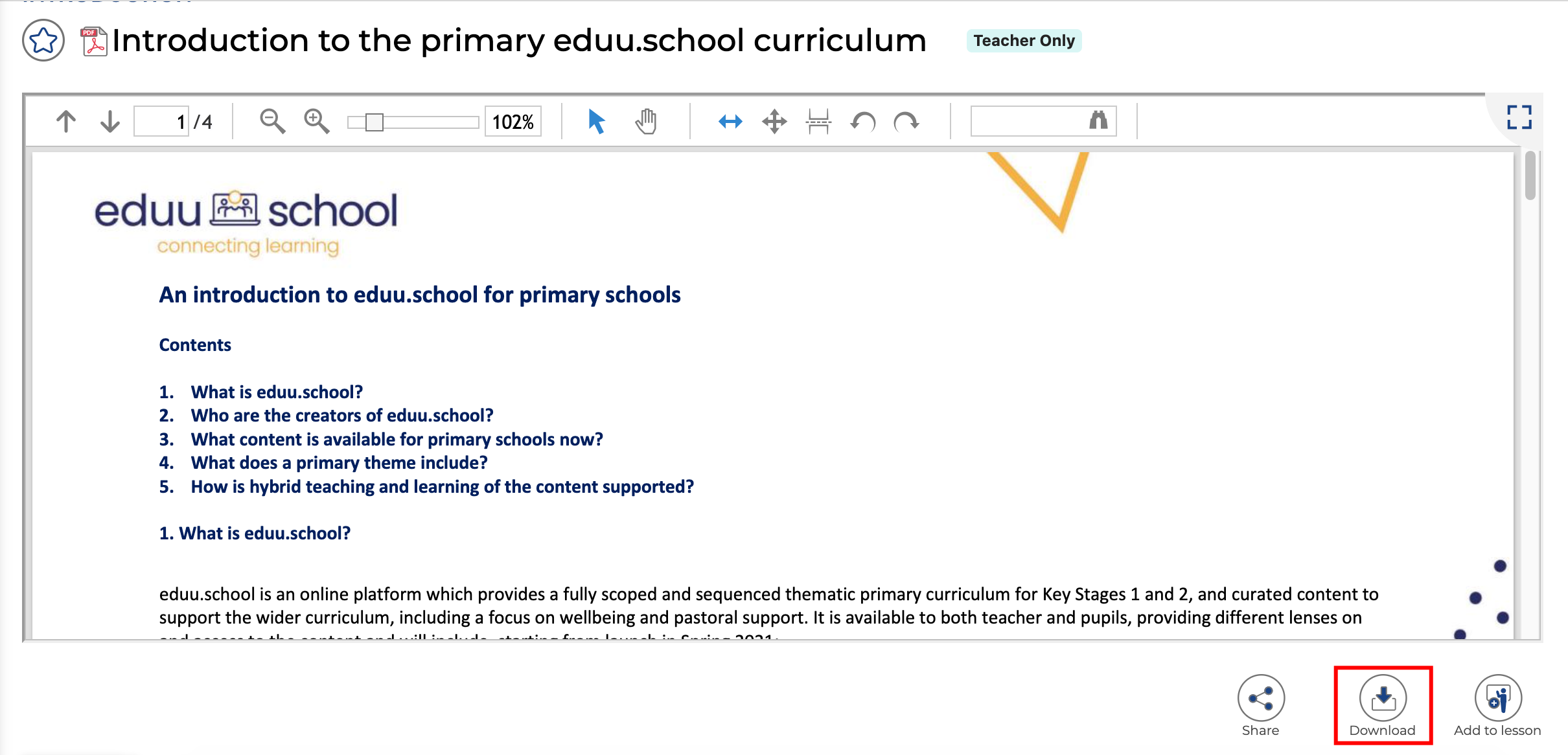 Downloading Boost Learning course resources – Hachette Learning Help Centre