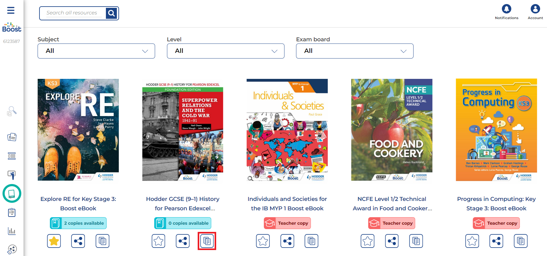 Deallocating Boost Learning eBooks – Hachette Learning Help Centre